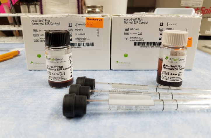 Erythrocyte Sedimentation Rate (ESR) Abnormal Control Retrospective ...